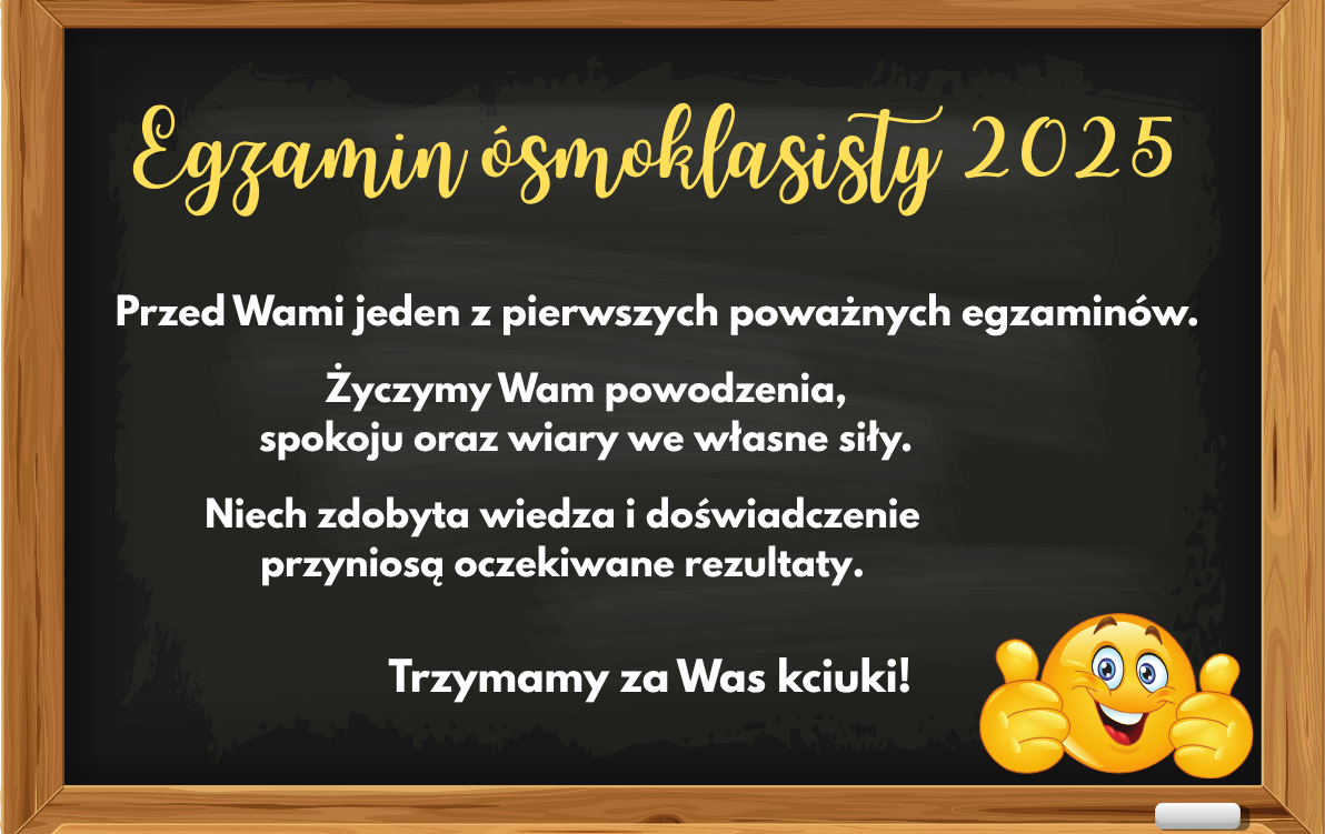Egzamin ósmoklasisty 2025 - 2ClickPortal